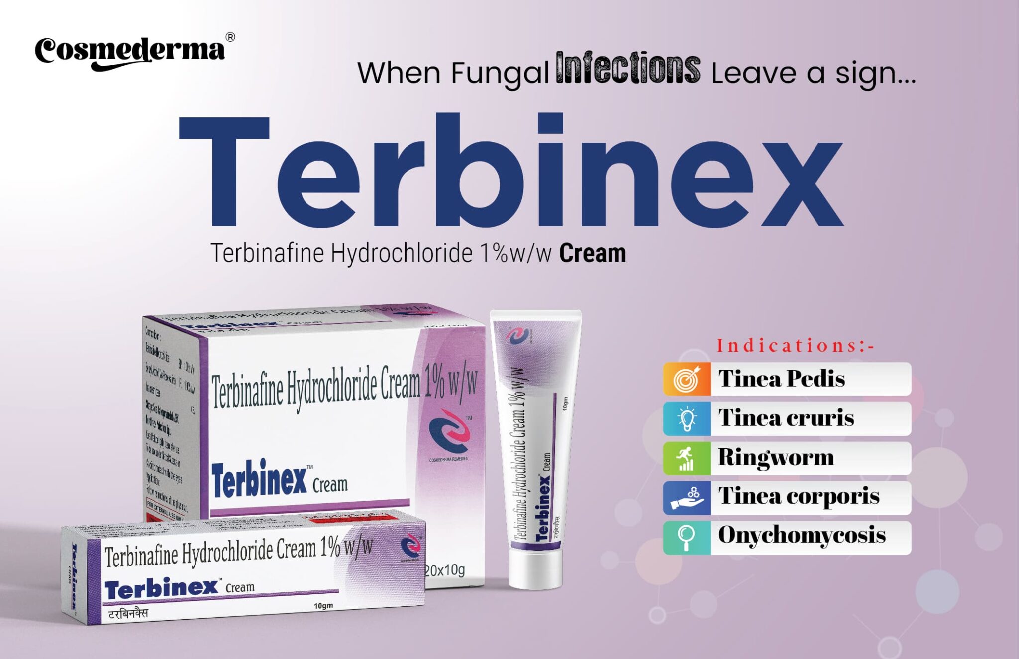 Terbinafine Hydrochloride Cream Manufacturer | Supplier | Franchise