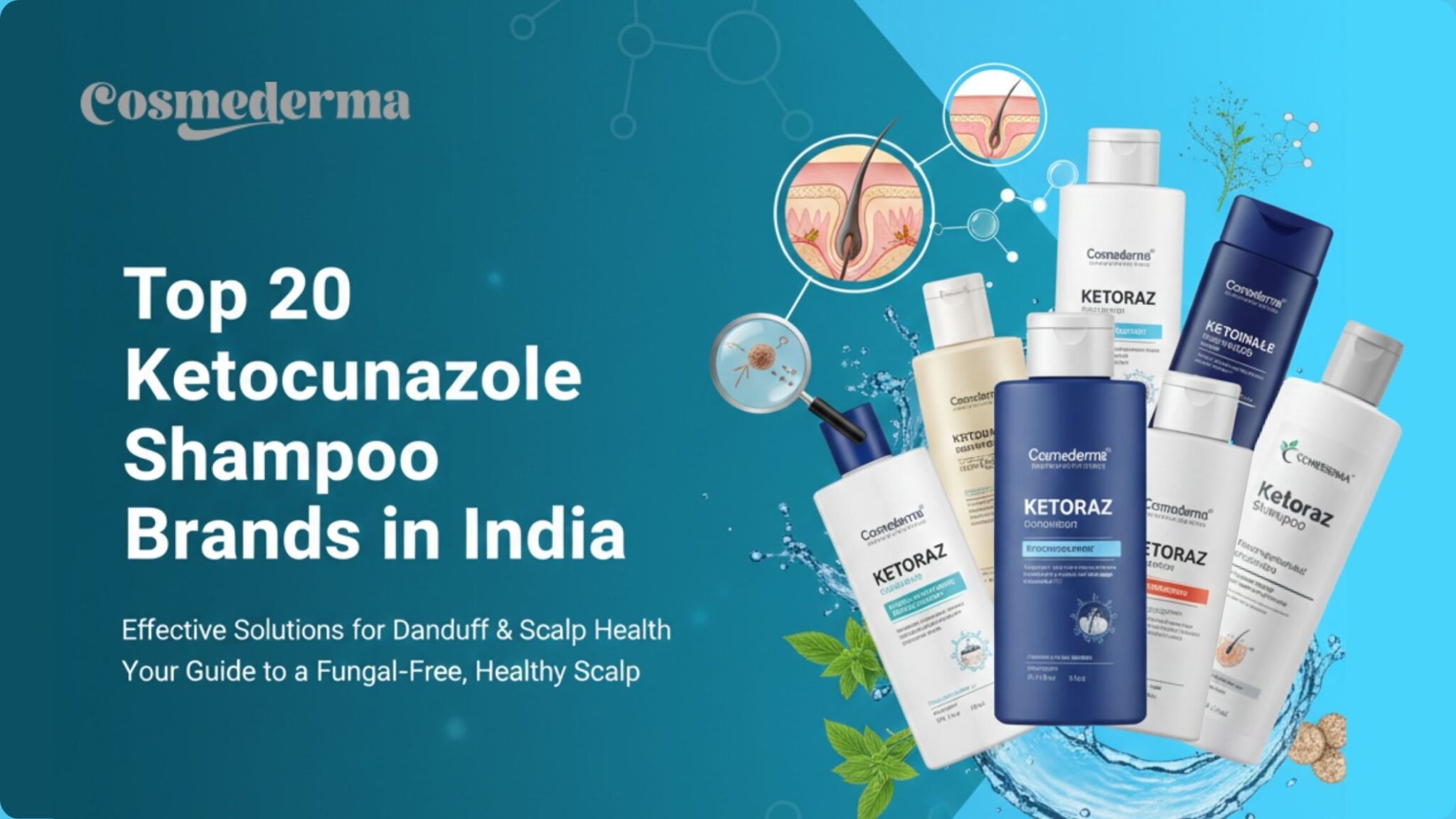 Top 20 Ketoconazole Shampoo Brands in India